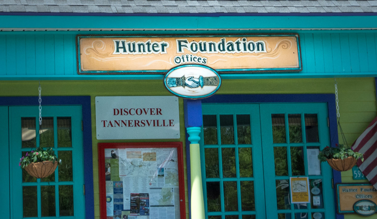 Give a little and get a lot in return. - The Hunter Foundation, INC